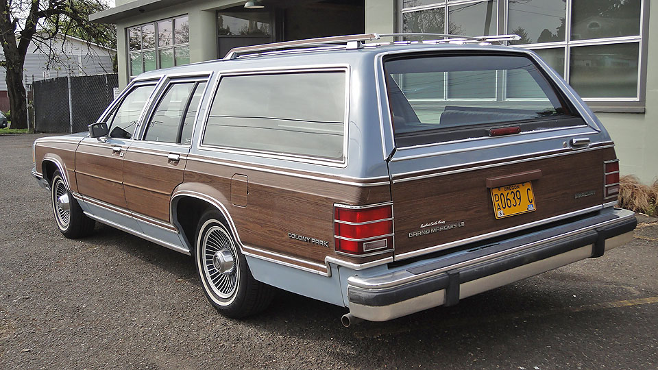 Buy used '88 Mercury Colony Park 8 Pass Station Wagon - Ford 5.0L ...